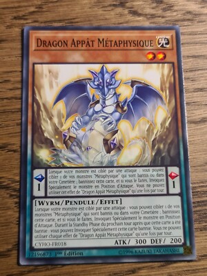 Metaphys Decoy Dragon YUGIOH CYHO 2018 FRENCH COMMON 1st EDITION NM ...