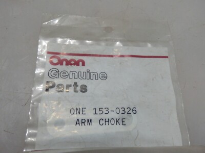 Onan Genuine Parts Arm Choke 153-0326 #449 | eBay