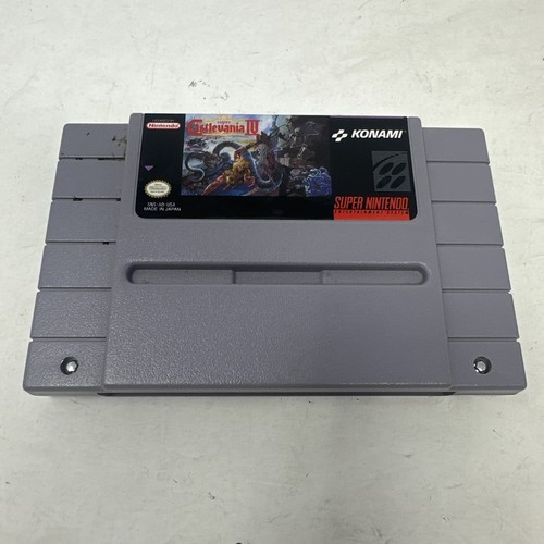 Super Castlevania IV (Super Nintendo SNES, 1991) Cart Only Authentic ...