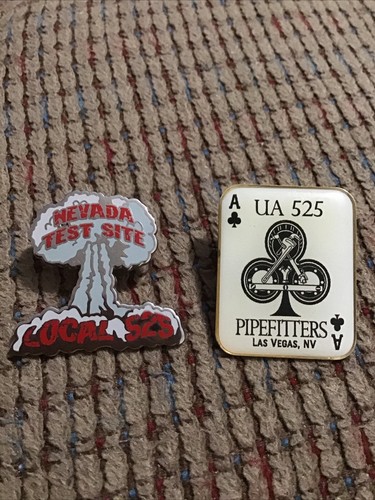 UA Local Union 525 Plumbers Pipefitters Steamfitters Las Vegas Pins ...