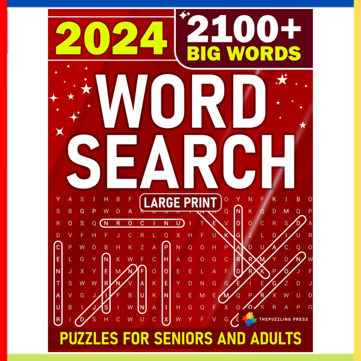 2100+ Big Words, Word Search Puzzles Adults Large Print: Relaxing ...