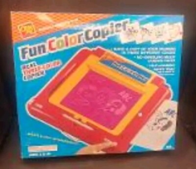 Vintage TYCO Magic Copier 1990 Real Copy Machine Complete Untested | eBay