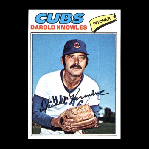 Darold Knowles 1977 Topps Chicago Cubs #169 Set Break NICE! | eBay