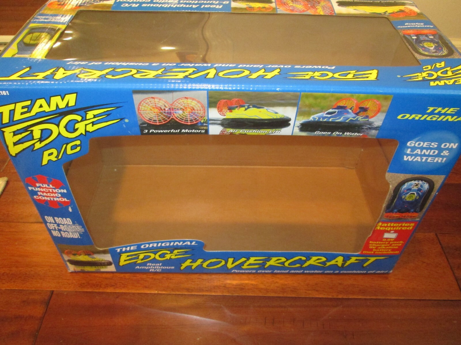 RARE Taiyo Edge Hovercraft RC w/Remote 49MHz 9.6v (2001) NEW OPEN BOX ...