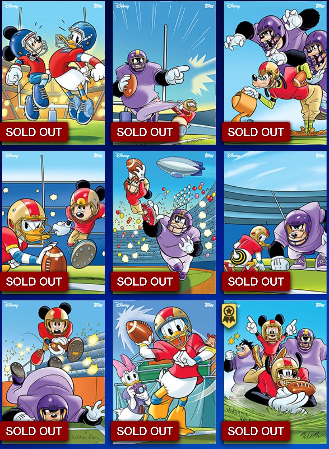 Disney Collect Huddle Up! Set W Award | eBay