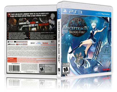 Deception IV: Blood Ties - Replacement PS3 Cover And Case. NO GAME!! | eBay