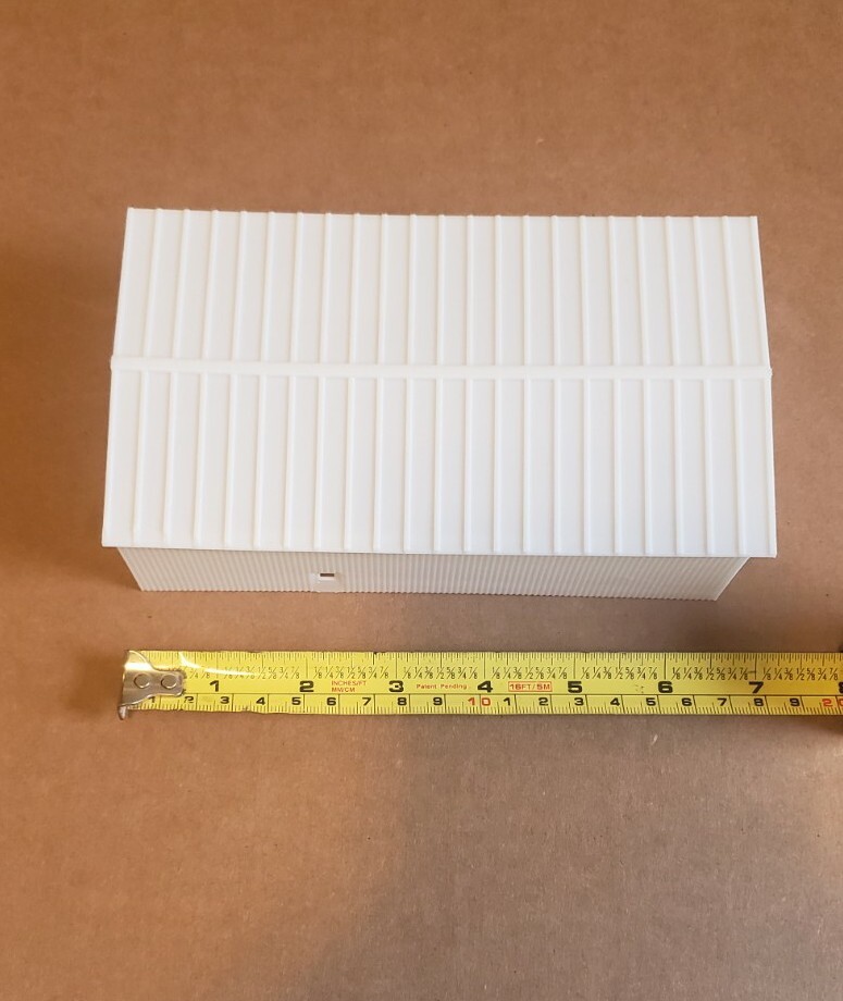 N Scale 1/160 3d Printed Warehouse/service Building. Pull Through Doors ...
