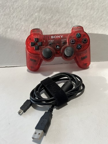 Sony PlayStation 3 PS3 OEM Dualshock Sixaxis Controller Transparent ...