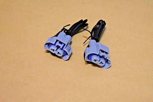 2 Halogen Headlight Headlamp Connectors Repair Harness Audi VW Volvo GM ...