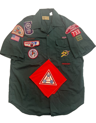 Boy Scouts of America BSA Explorer Uniform SIZE 14 NW SUB Council ...