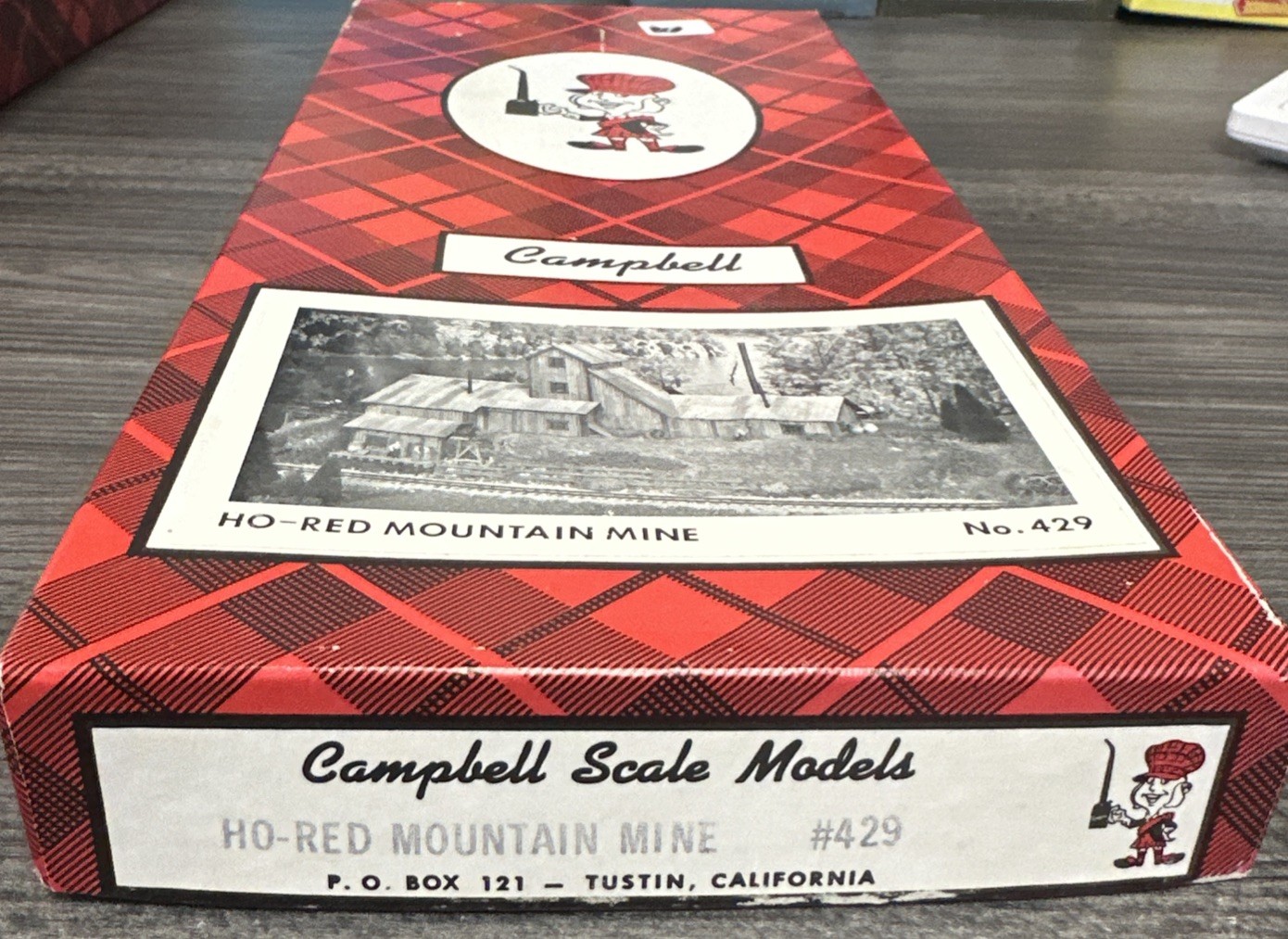 Campbell Scale Models HO Scale #429 Red Mountain Mine NIB | eBay