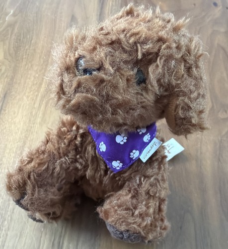 NINTENDOGS Nintendo Plush Puppy Brown Stuffed Animal 2008 Poodle Doodle ...