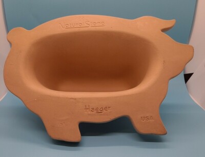 Haeger Natural Stone Premium Bacon Cooker, Pig Shaped | eBay