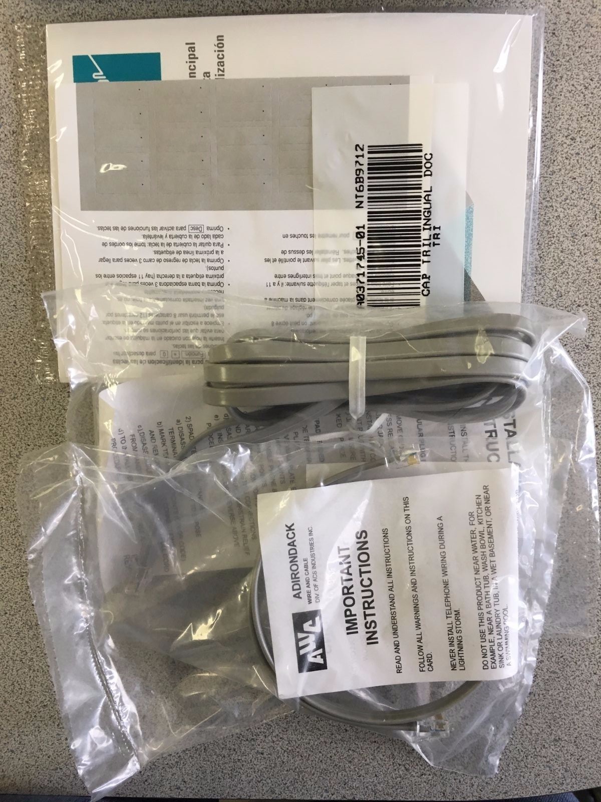 Nortel Norstar KEY LAMP MODULE (KLM/CAP) GRAY NT8B41-93 REMANUFACTURED ...