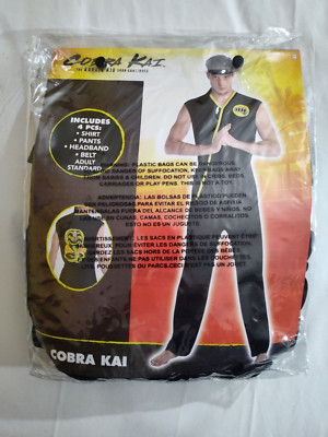 Cobra Kai Black Karate Gee Cosplay Costume Adult Regular | eBay