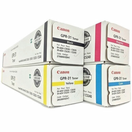 Canon imageRUNNER ADVANCE C5240 Toner Cartridge Set (GPR-31) | eBay