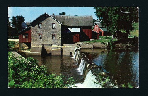Spillville Iowa IA c1950s Turkey River Dam and Grain Mill, Was Still ...