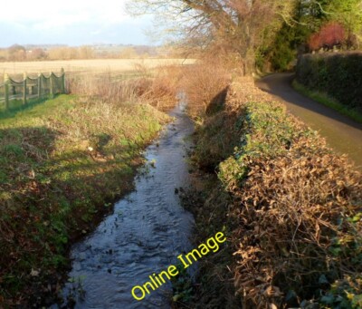 Photo 6x4 Old Wharf Lane stream, Whitchurch Great Doward An unnamed ...