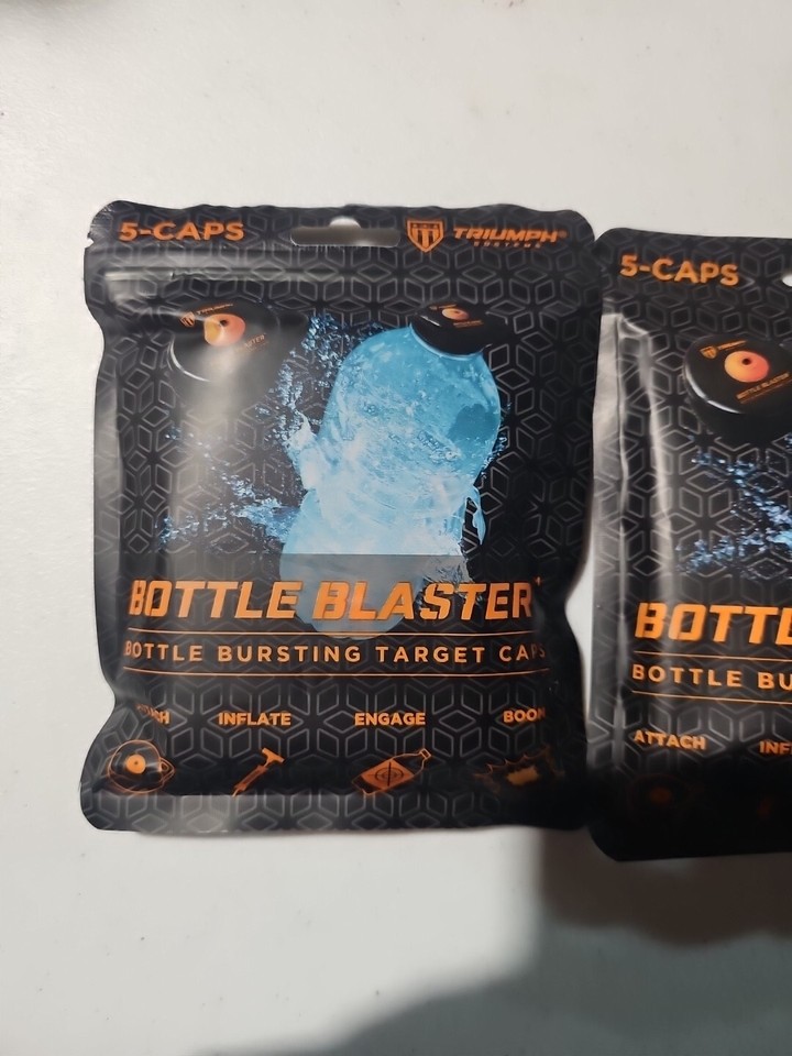 Triumph Bottle Blaster Target Caps Shooting Target Practice Reusable ...