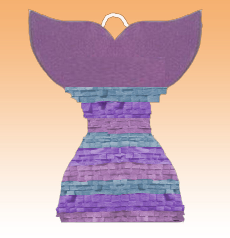 Tail Pinata Birthday Party Decoration Pull string Hit WITH OPTION STICK ...