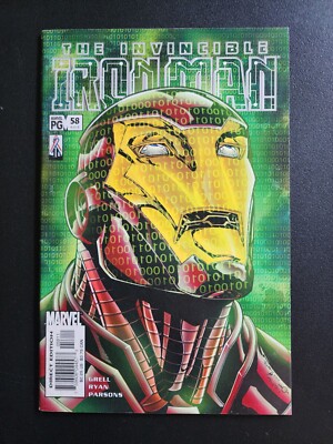 Marvel Comics The Invincible Iron Man #58 October 2002 Michael Ryan ...
