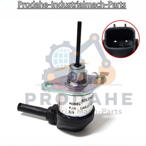 12V Fuel Shut Off Solenoid 1A021-60010 1A021-60015 for Kubota V2003 ...