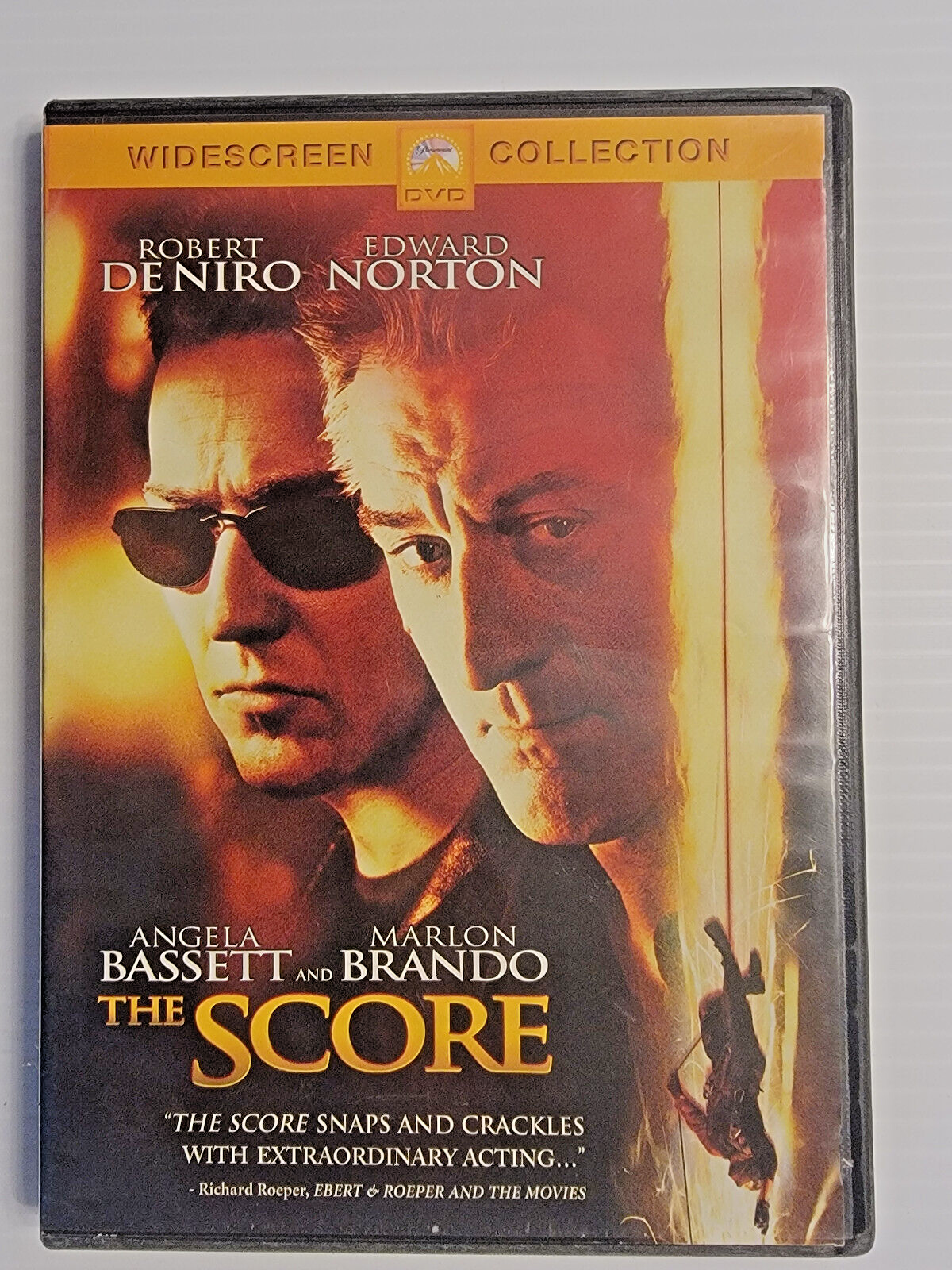 The Score DVD Widescreen Robert DeNiro, Edward Norton, Marlon Brando ...