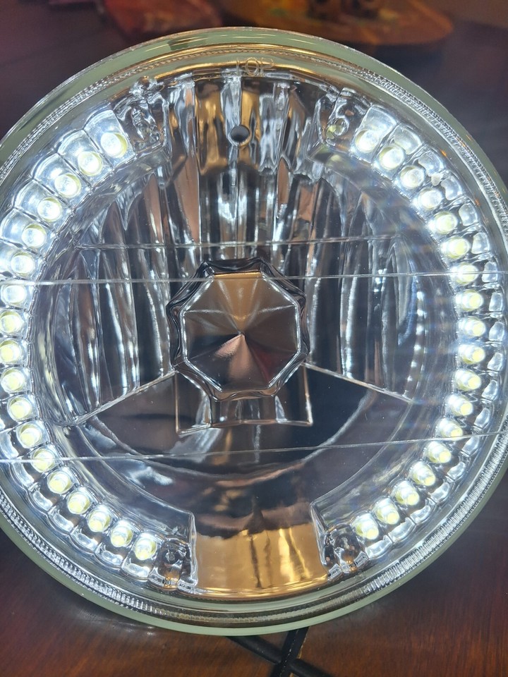 Custom Vintage VW Volkswagen Bug Bus Super Beetle Led Drl Headlights 70 ...