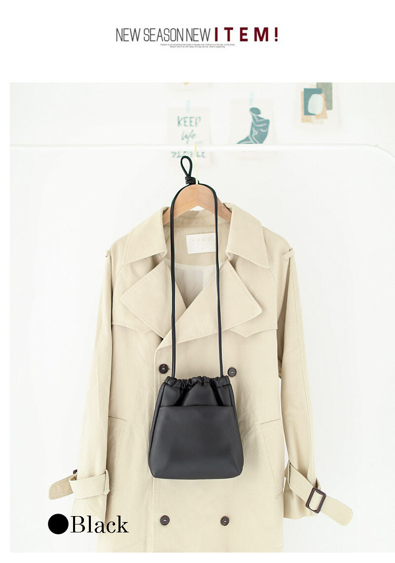 AU Women Mobile Phone Bucket Bag PU Leather Crossbody Mini Purse Wallet ...