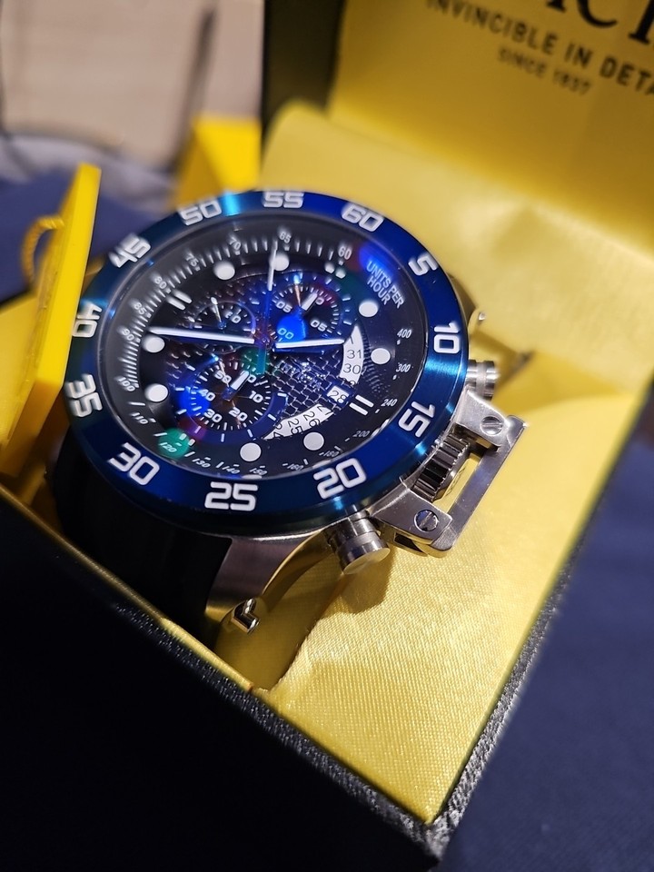 Invicta Men's 19252 I-Force Analog Display Japanese Quartz Black Watch ...