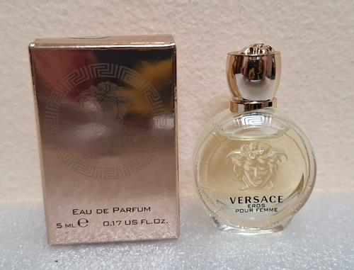 Versace Eros for Women 5ml MINI Eau de Parfum EDP Pour Femme Splash 0. ...