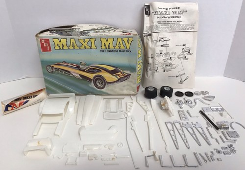 Vintage AMT Maxi Mav Longnose Maverick Model #T375-225 *Rough-Read* | eBay