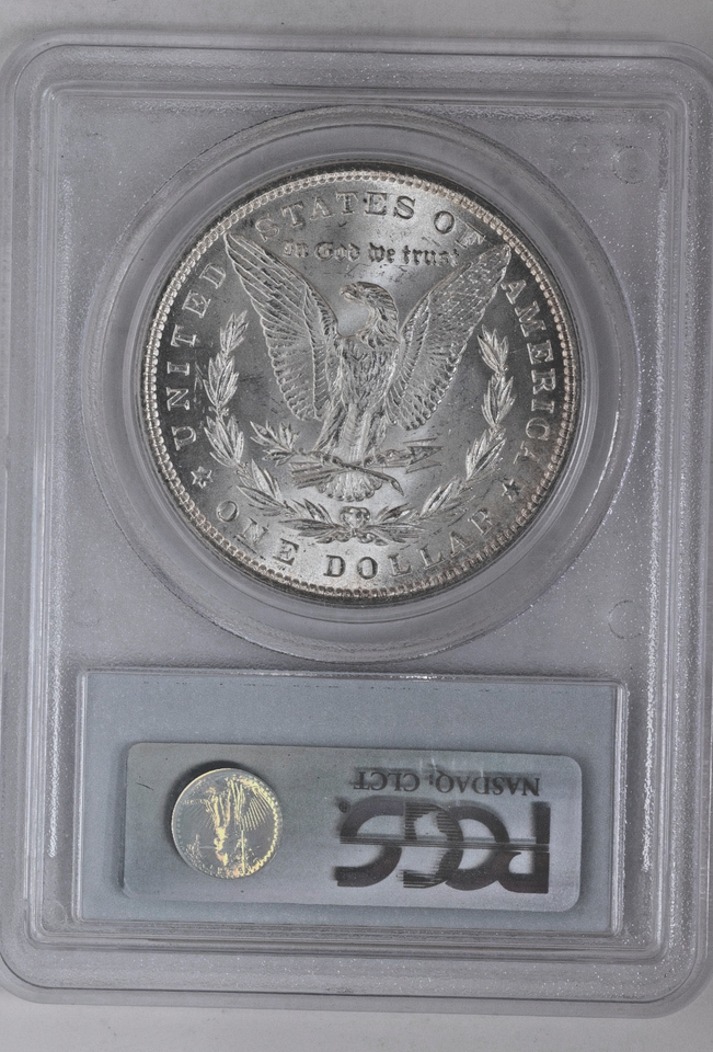 1885 Morgan Silver Dollar US Coin PCGS Certified MS63 US$1 | eBay