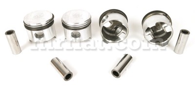 Fiat 850 High Compression Pistons Set 65 mm New | eBay