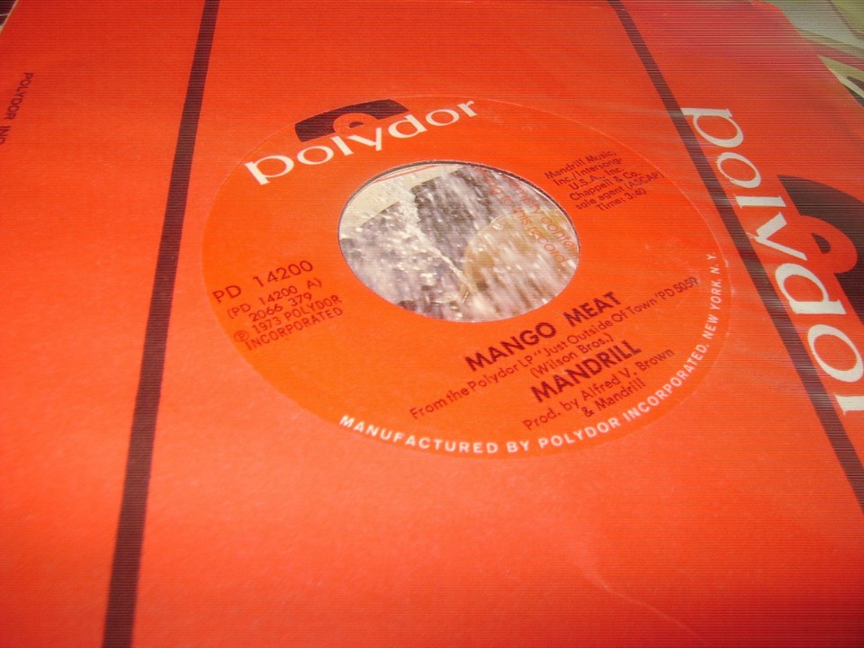 MANDRILL MANGO MEAT/AFRIKUS RETROSPECTUS 14200 NORTHERN SOUL 45 7 ...
