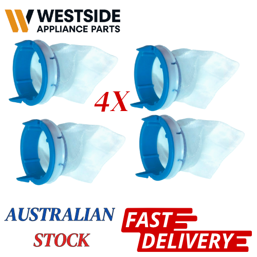 4X GENUINE WESTINGHOUSE SIMPSON WASHING MACHINE LINT FILTER 4055578787 ...
