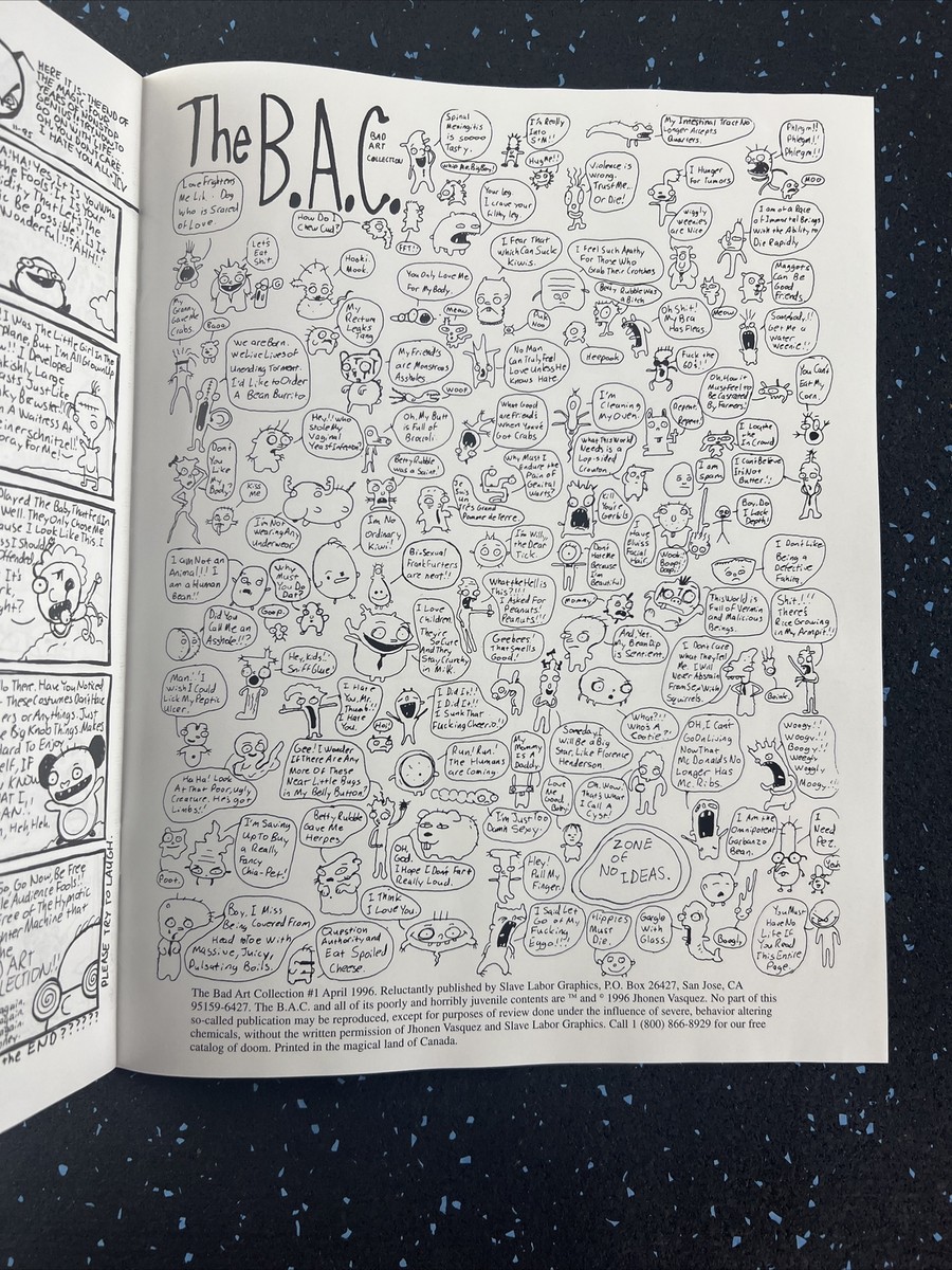 The Bad Art Collection Jhonen Vasquez