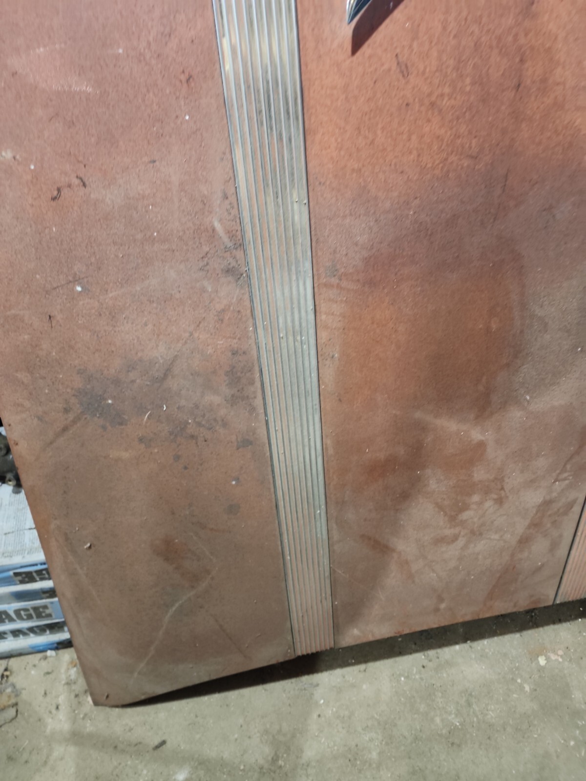 1955 1956 Pontiac HOOD Waterfall Trim STAINLESS spears Sedan Hardtop ...