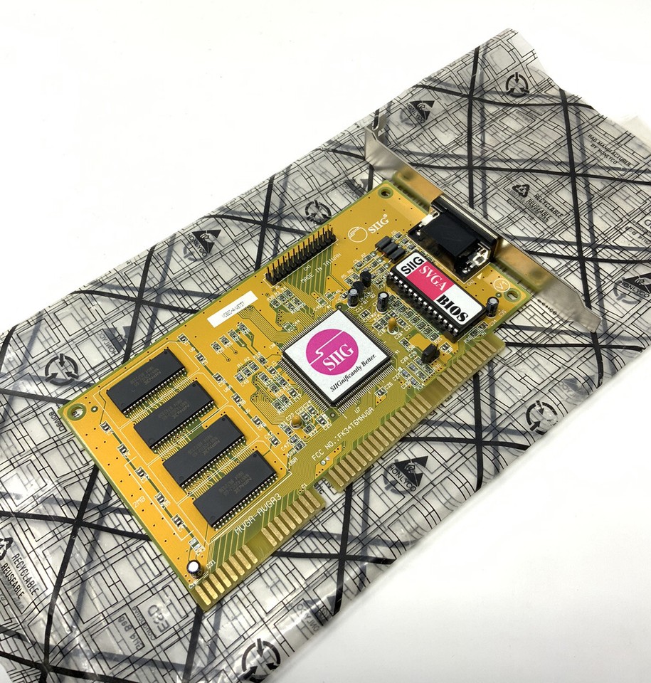 Siig MVGA-AVGA3 Video Card - New No Box with Disks & Manuals | eBay