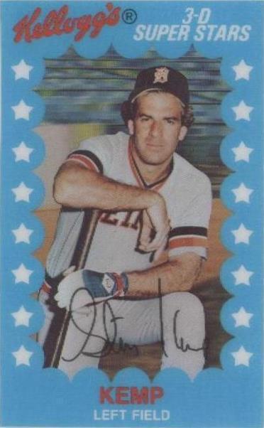 1982 Kellogg's 3-D Super Stars - Steve Kemp #39 for sale online | eBay