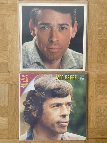 Jacques Brel lot de 2 albums vinyles 33 tours (2 vinyl LPs bundle) | eBay