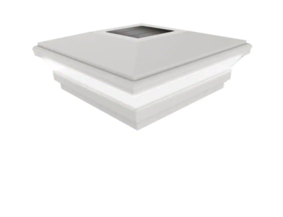 Classic White Solar Caps