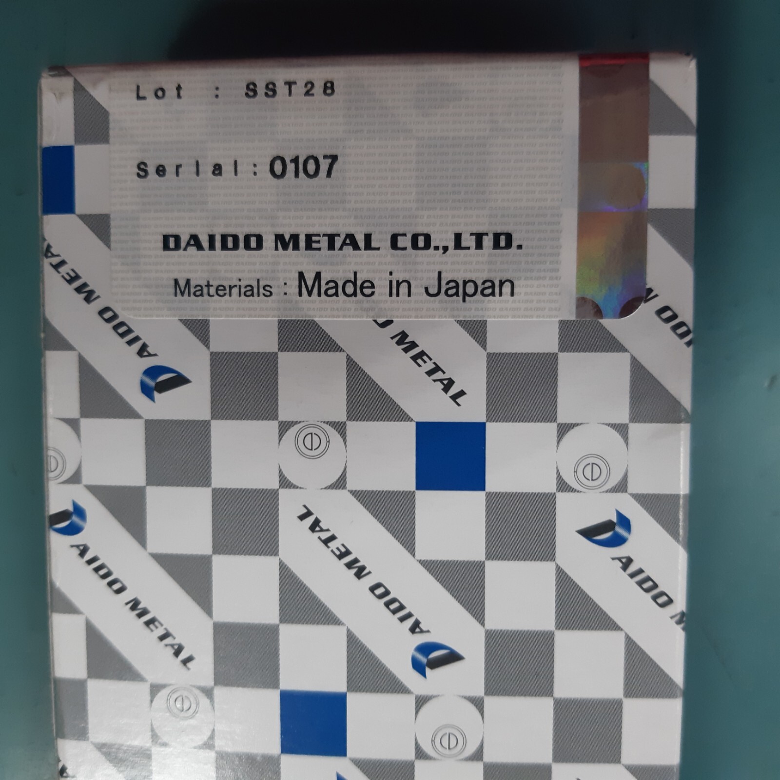 DAIDO JAPAN MAIN ENGINE BEARING SET STD FOR NISSAN MICRA K12 1.2L CR12 ...