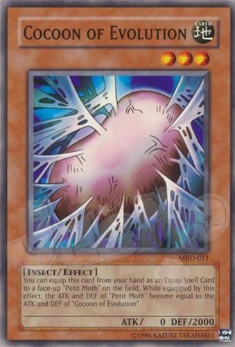 Yugioh - Cocoon of Evolution - MRD-011 - NM - Plus Free Holographic ...