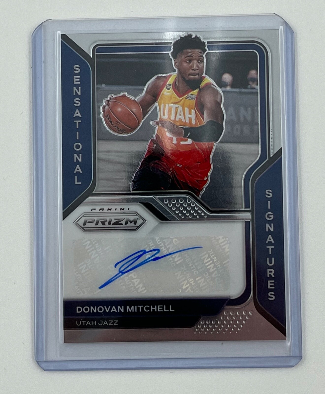 Donovan Mitchell 2020-21 Panini Prizm - Sensational Signatures ...