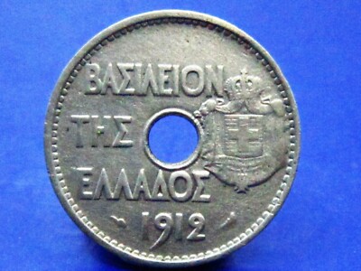 GREECE 1912 20 LEPTA COIN SNIFF'S ANCIENT COINS T-1 | eBay UK