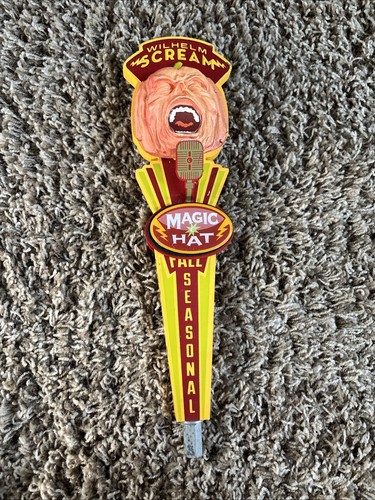 Magic Hat Brewing WILLHELM SCREAM Fall Seasonal Draft Beer Tap Handle ...