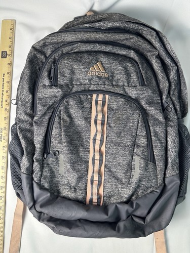 Adidas Prime V Unisex Backpack - Grey And Pink - With Laptop ...