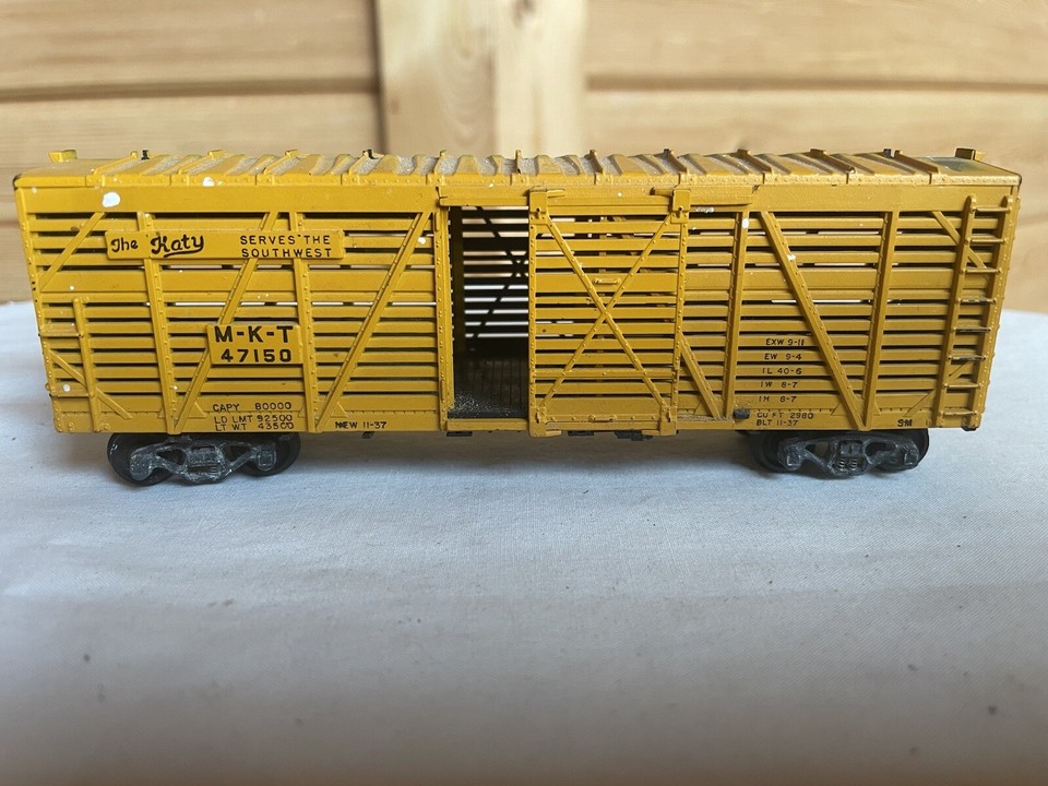 Vintage Mixed Lot of 6 HO Scale Railroad Box Cars. See Description for ...