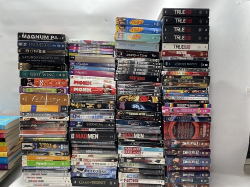 Huge Misc Lot Of Tv Series Dvds 120+ Seasons and Special Episode ...
